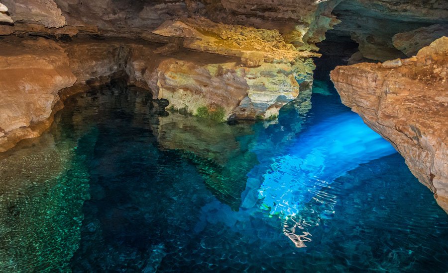 The Poço Encantado and the Poço Azul - Tours
